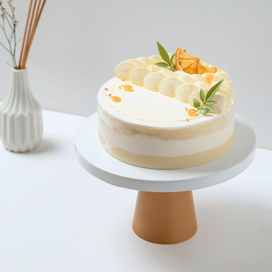 Rosemary Yuzu Cake 6" – Artisan Citrus & Herb Delight – SORELLA CAFE
